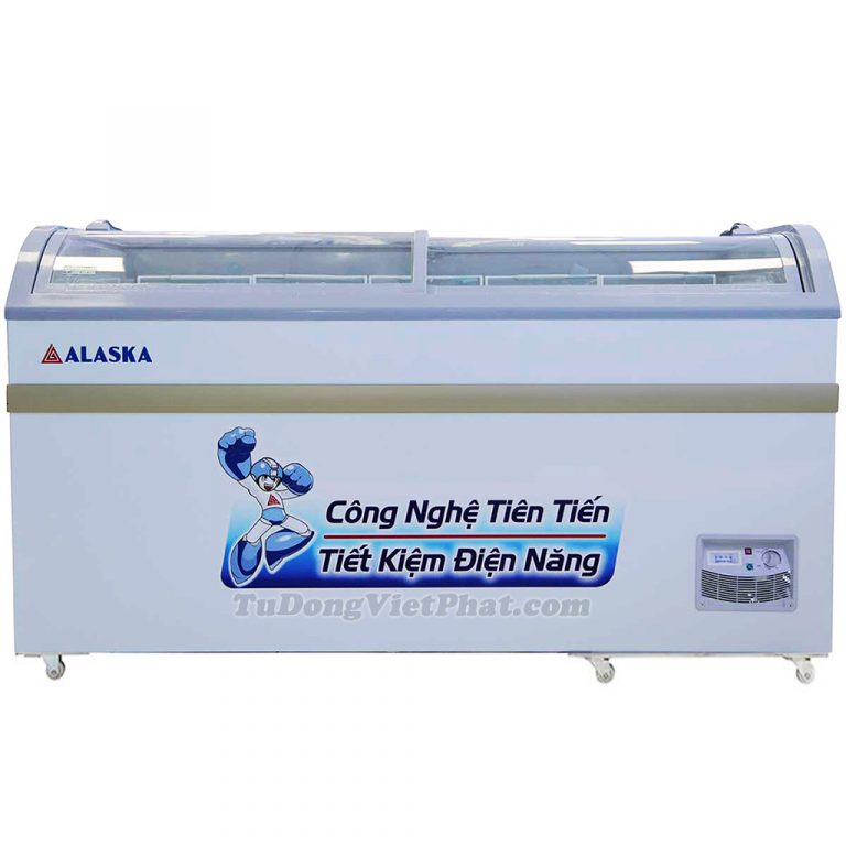 Tủ đông Alaska SD-601B mặt kính cong, chính hãng Giá rẻ nhất T3/2022