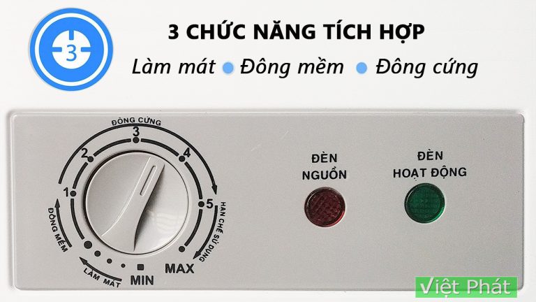 Tủ đông Sanaky 100L VH-1599HY dàn đồng, chính hãng Giá rẻ T6/2024