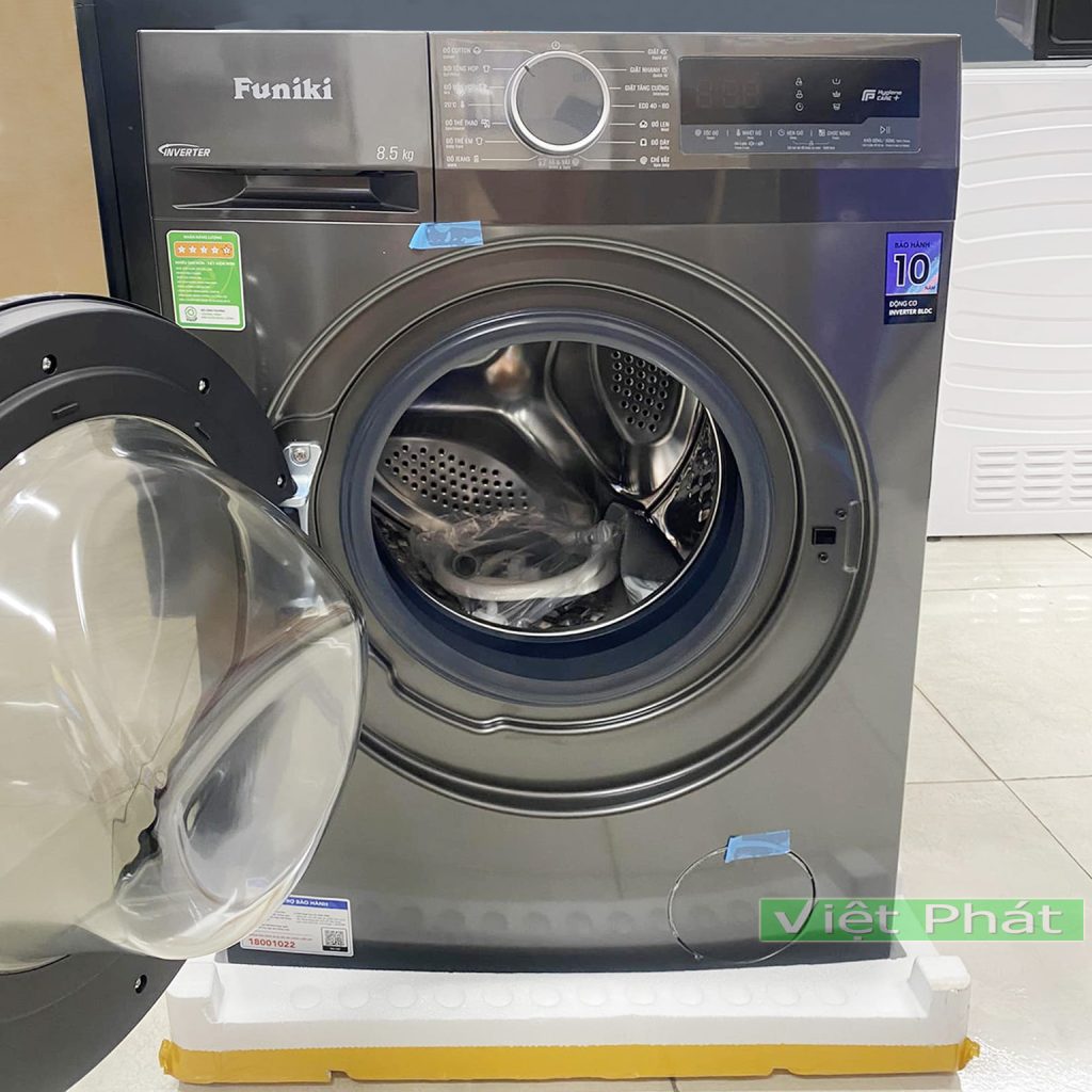 Đánh giá chi tiết máy giặt lồng ngang Funiki HWM F885ADG